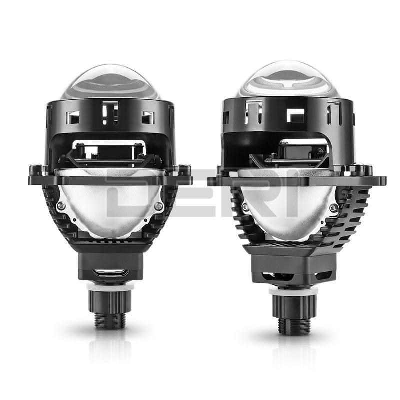 2x 3 inch RHD Bi-LED Projector Lens LED Headlight Hi-Lo Beam Retrofit ...