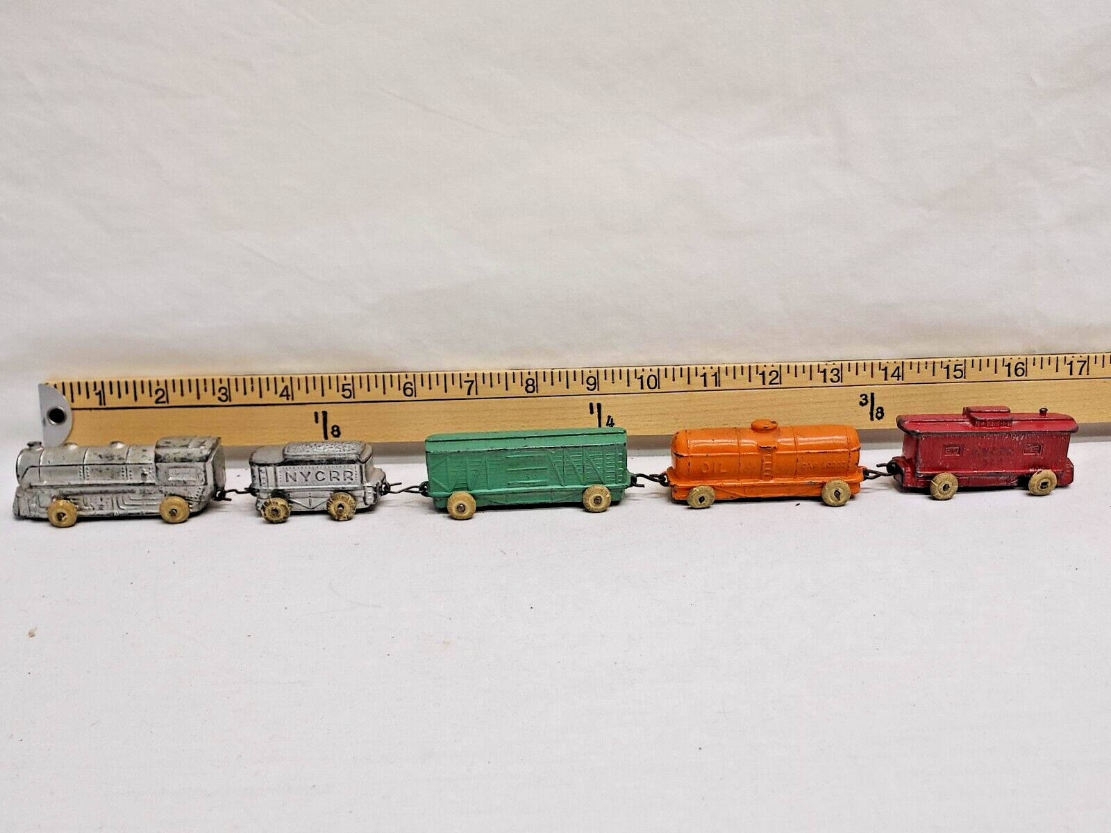 4 BARCLAY TRAINS FROM THE 30S TO EARLY 40S & 50S TO EARLY 60S/SLUSH ...