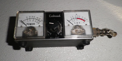 Calrad 65-287 Dual Meter Vintage Standing Wave Japan | eBay