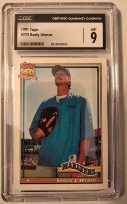 1991 Topps RANDY JOHNSON Card # 225 | eBay