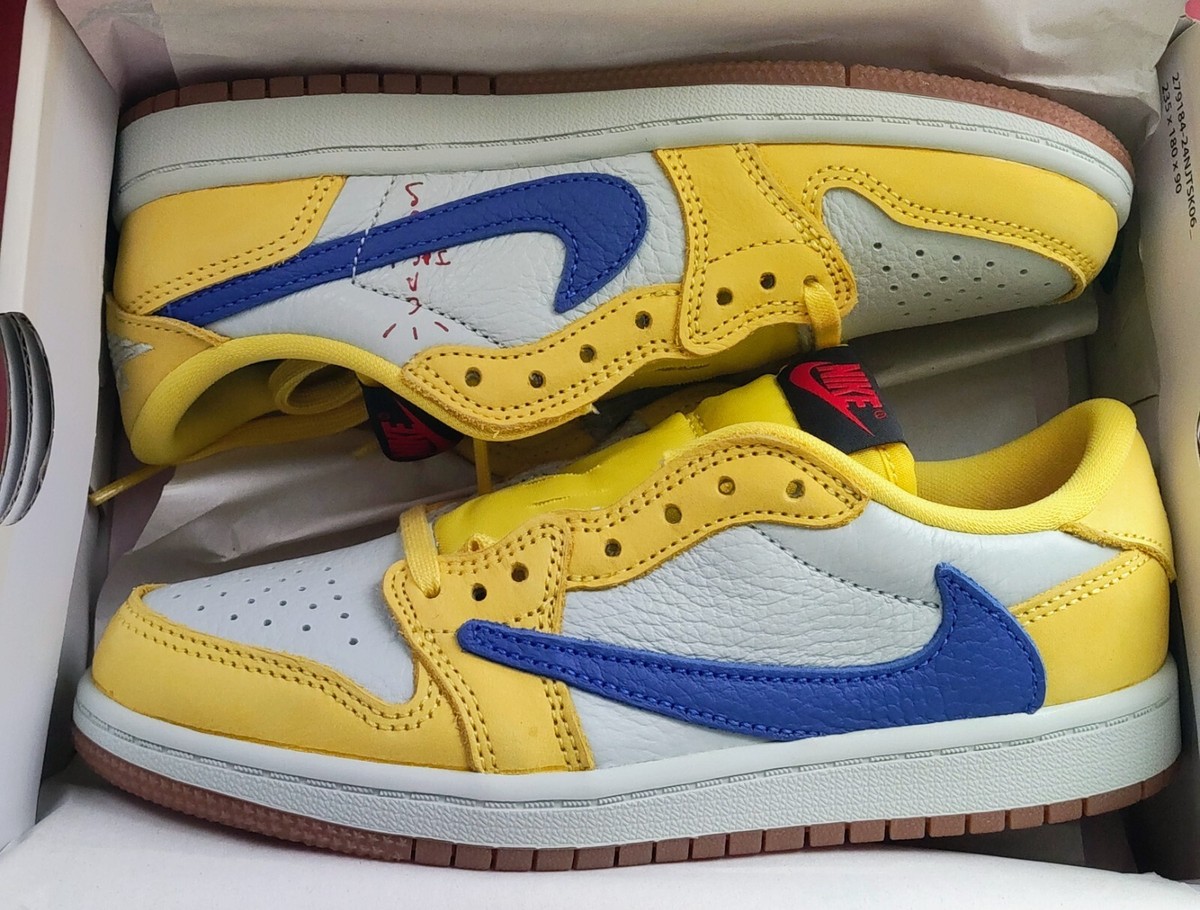 Jordan 1 Low Og SP x Travis Scott Canary Kids (Ps) DZ5909 Jordan 1 Low Og SP x Travis Scott Canary Kids (Ps) DZ5909