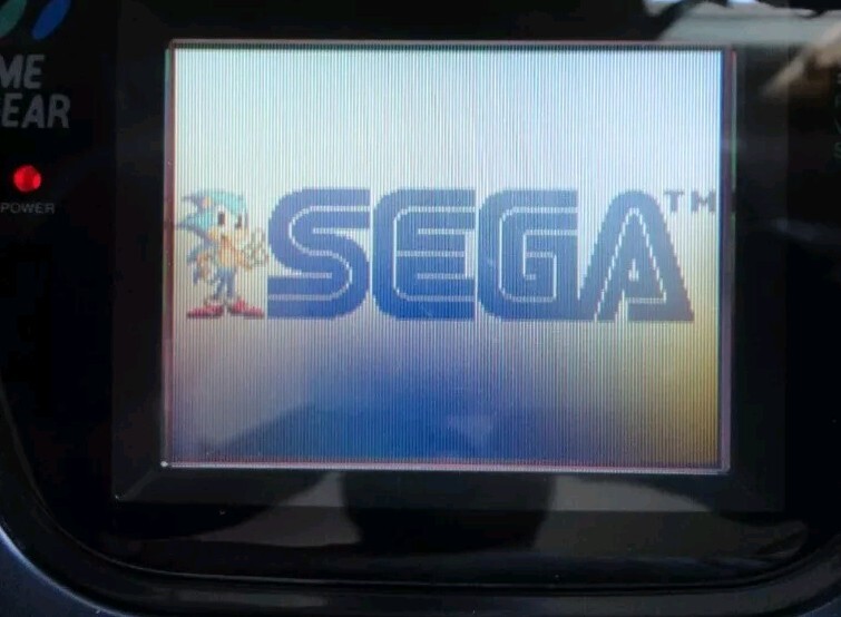 NEW GLASS SCREEN LENS SEGA Game Gear Handheld System - Black ...