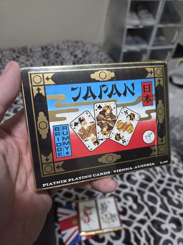 Vintage Piatnik Japan Bridge Rummy Playing Cards No. 2143 Vienna ...