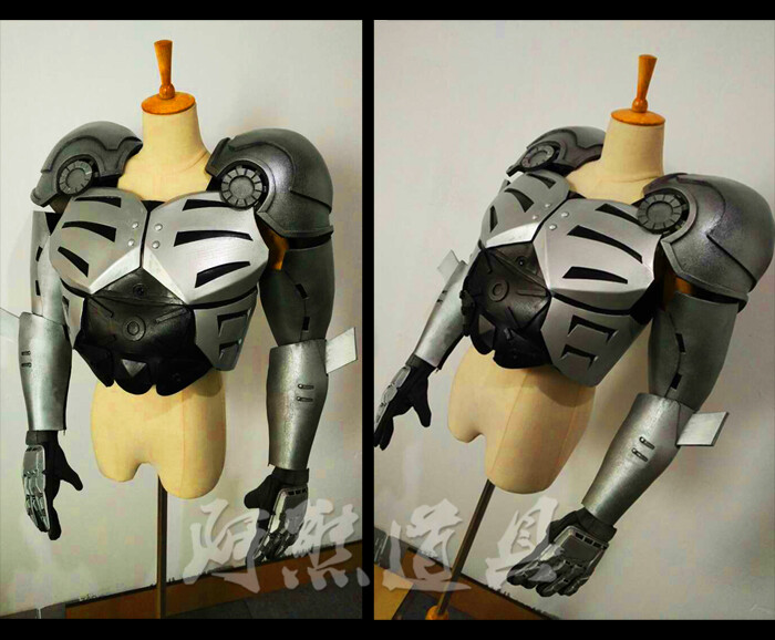 ONE PUNCH MAN Genos Mechanical Arm Armor Chest Armor Halloween Cosplay ...
