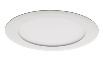 NDR RZR-600-WH, 6" CCT Ultra Thin Recessed LED Downlight, White, 3 pack ...