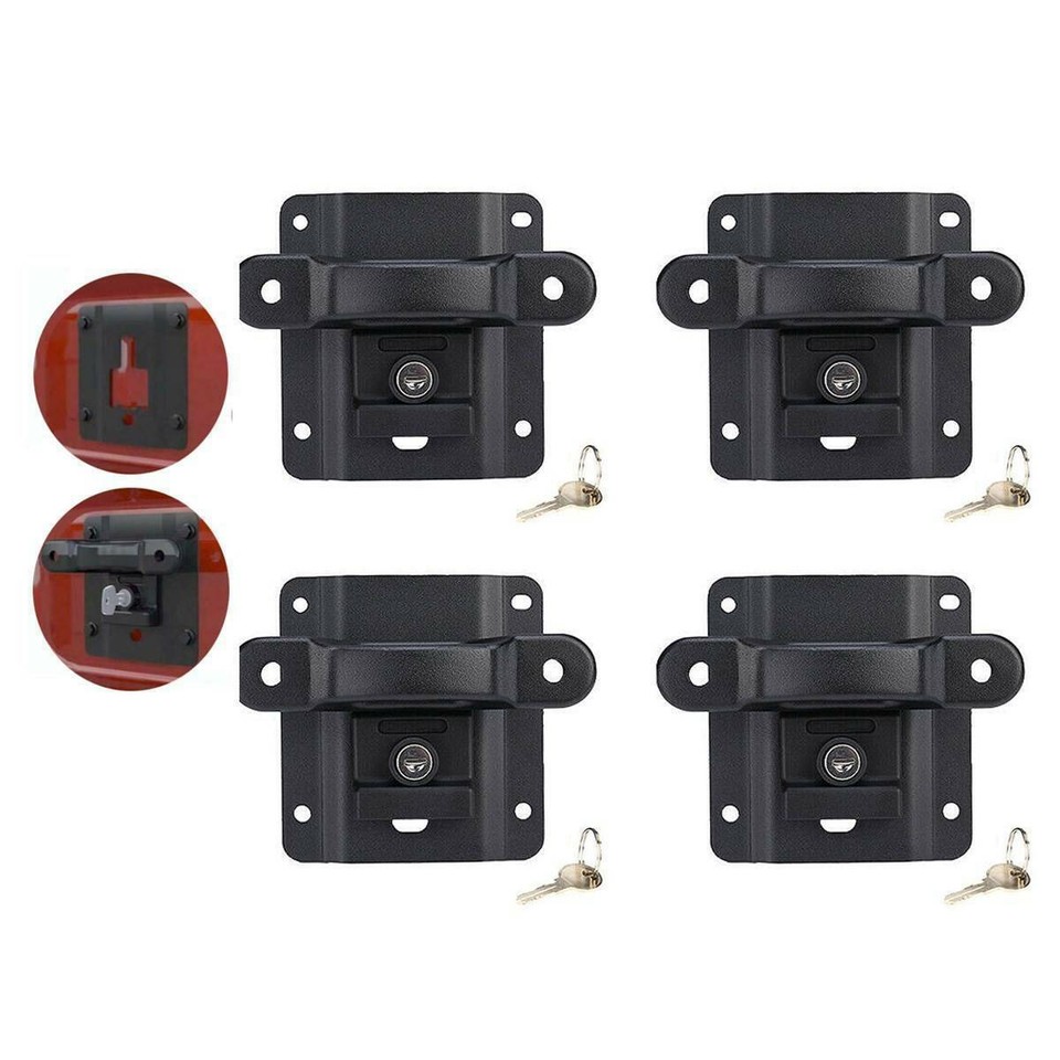 For 15-20 Ford F150 Box Tie Down Truck Bed Cleats Locking Set w ...