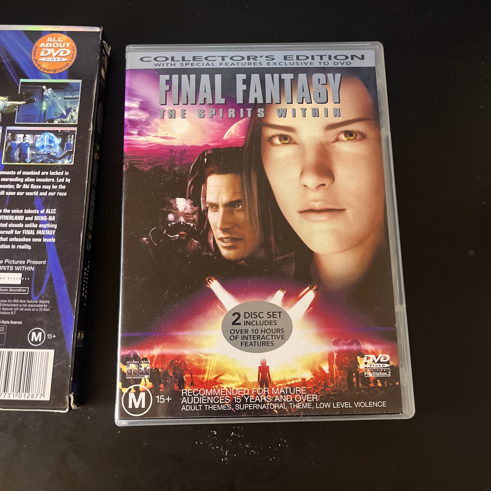 Final Fantasy - The Spirits Within - Collectors Edition (DVD, 2001 ...