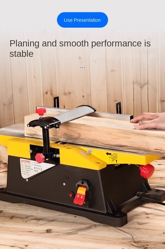 Woodworking Flat Planer Desktop Electric Planer Small Planer Table ...