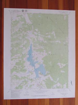Frenchman Lake California 1979 Original Vintage USGS Topo Map | eBay