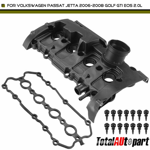 Engine Valve Cover w/ Gasket for Volkswagen Jetta Passat Golf R 2.0L ...