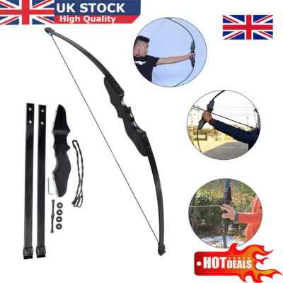 54" 40 lbs Archery Hunting Bows Recurve Compound Bow Shooting Set Right ...