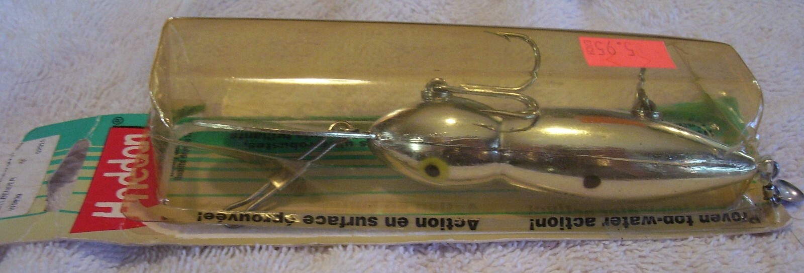 12223 HEDDON HELLBENDER LURE IN PACKAGE 3.5" EXC GOLD | eBay