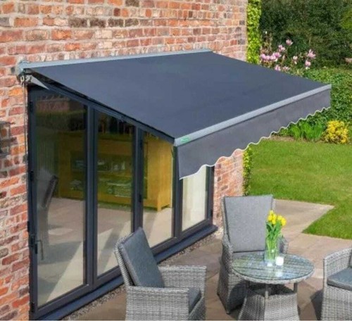 Canvas Wavy Valance Replacement waterproof Garden canopy patio awning ...