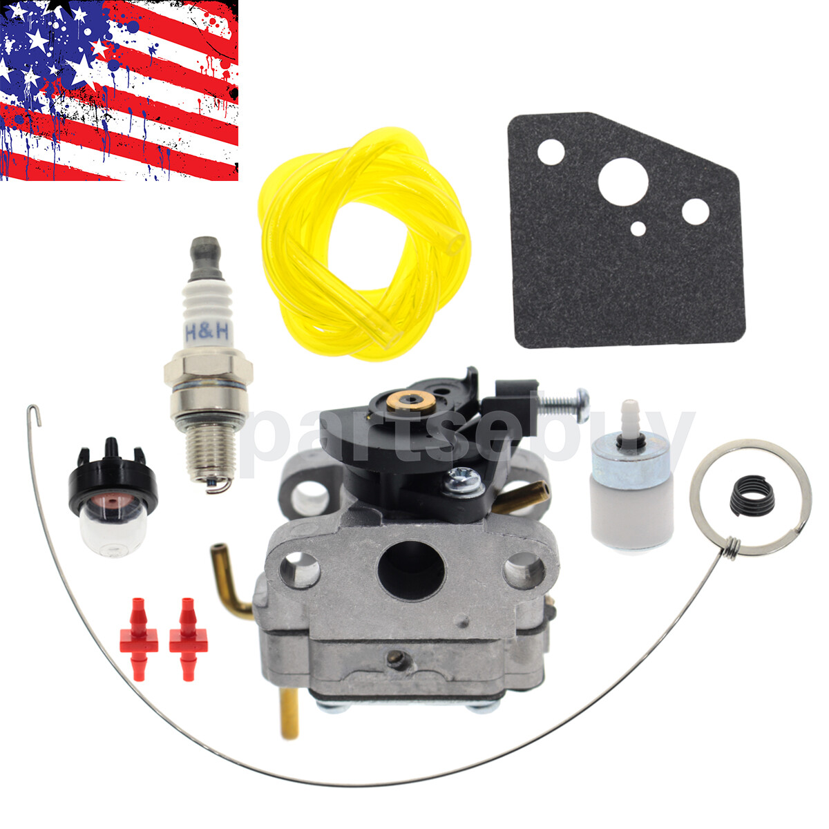Carburetor For MTD 753-08323 Troy Bilt TB6044XP TB635EC TB685EC Series ...