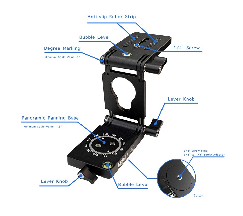Z Flex Tilt Tripod Head - Flexible Angle Pan & Tilt Head/Universal ...