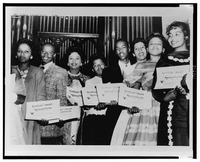 Integration Of Little Rock High School The Little Rock Nine : A