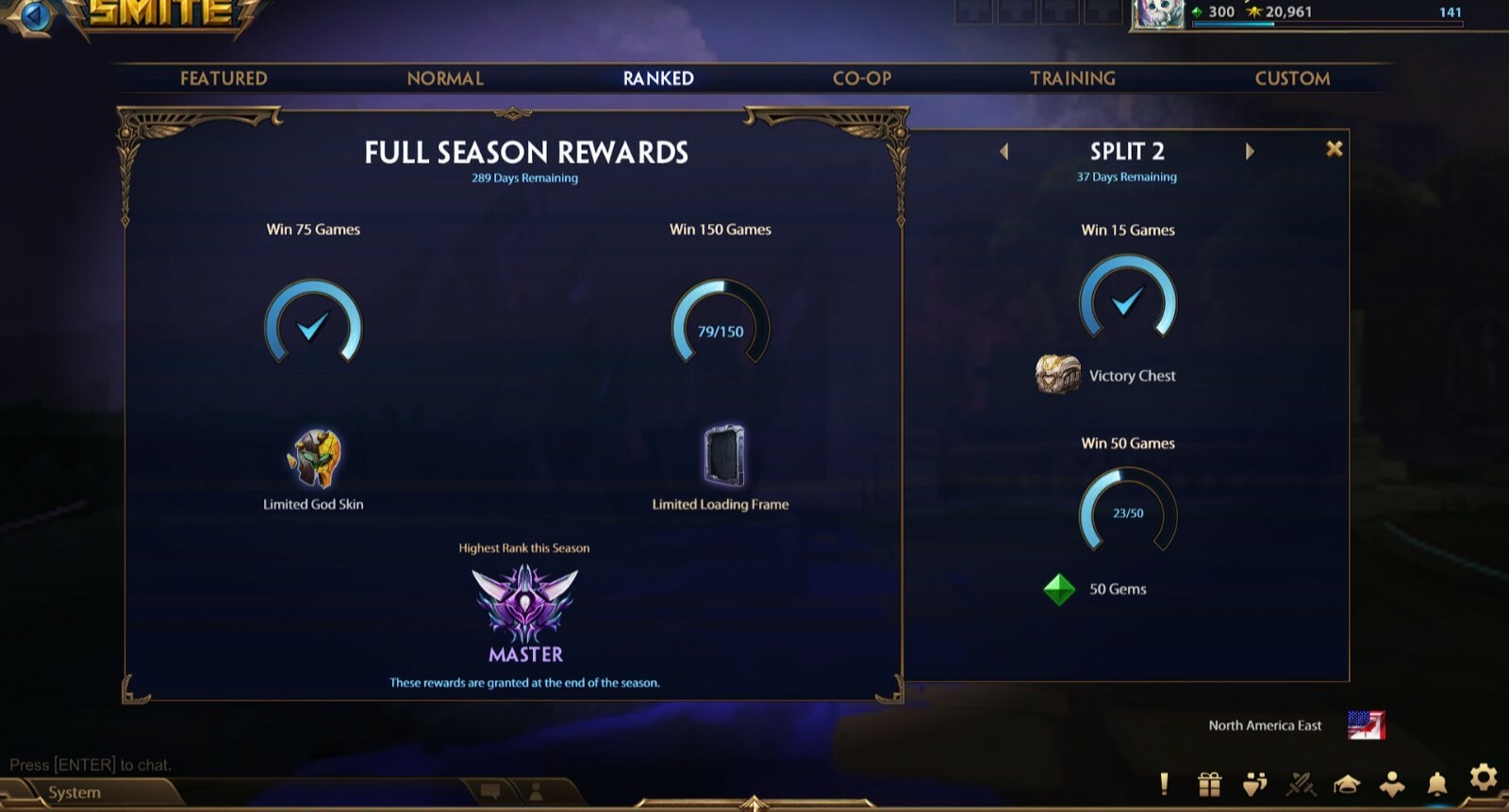 Smite 75 Rankied wins, Ranked boarder and Limited God skin | eBay.de