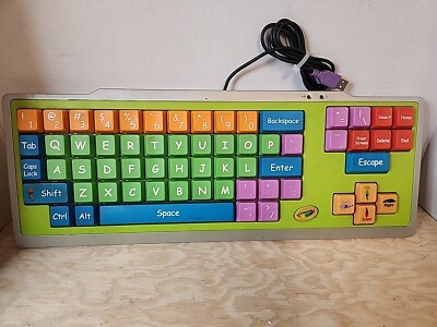 Crayola Children's EZ Type USB Keyboard Big Buttons READ | eBay