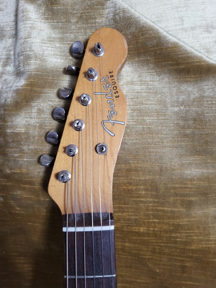 Vintage 80s Fender 62 Custom Esquire Telecaster B-bender | eBay