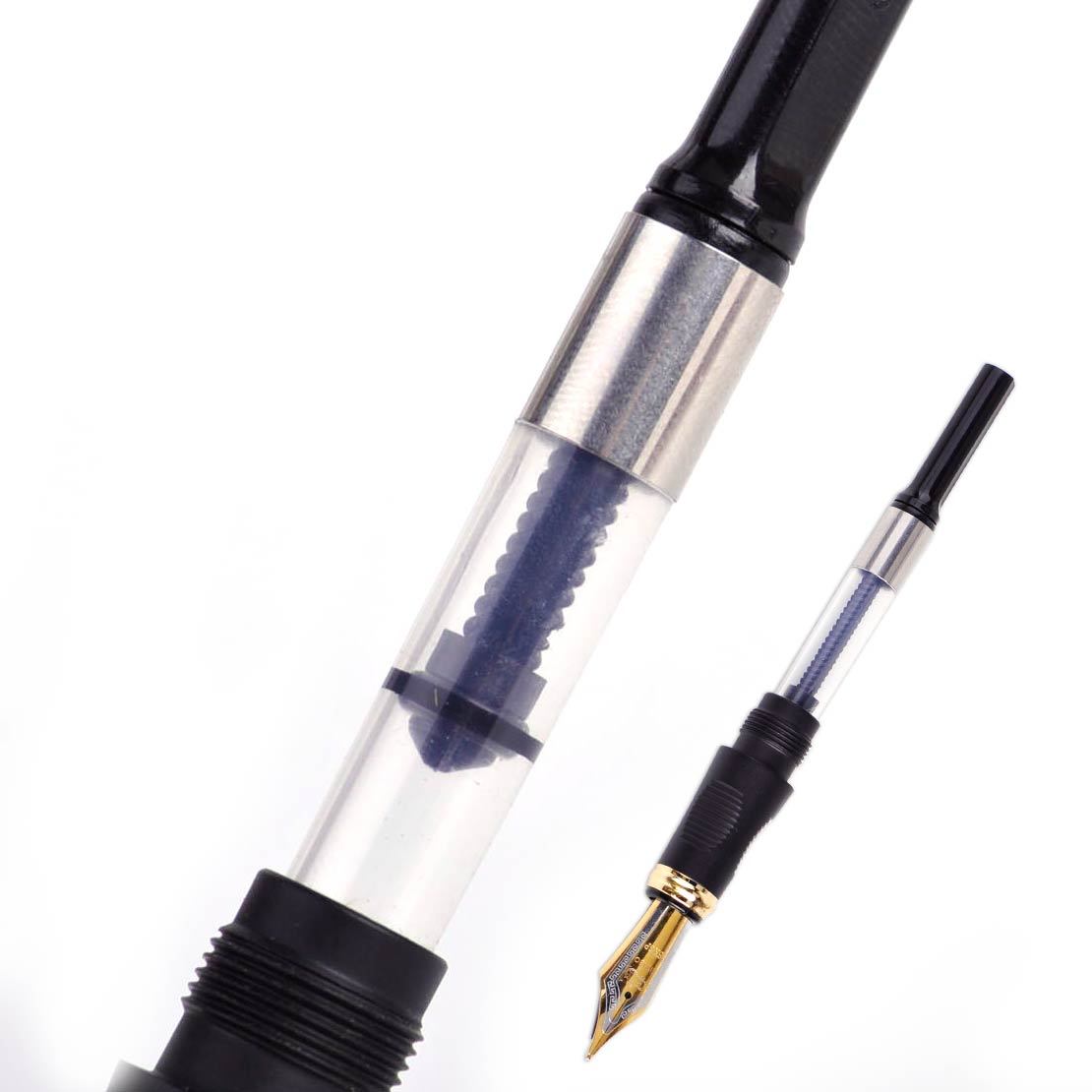 Metall Füllfederhalter Feder Füller Füllhalter Spitze 0.5mm Fountain ...
