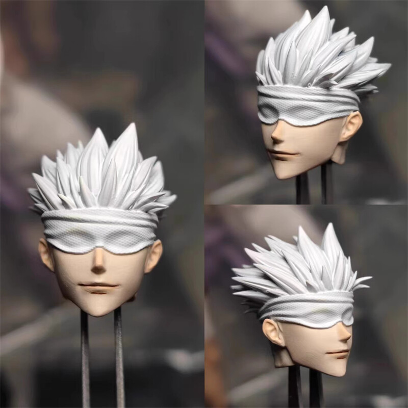 1/12 Jujutsu Kaisen Satoru Gojo Head Carving Model Accessory For SHF ...