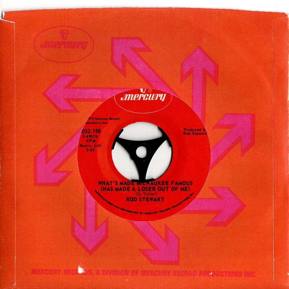 Rod Stewart - Angel (7" Single 1972) VG+ | eBay