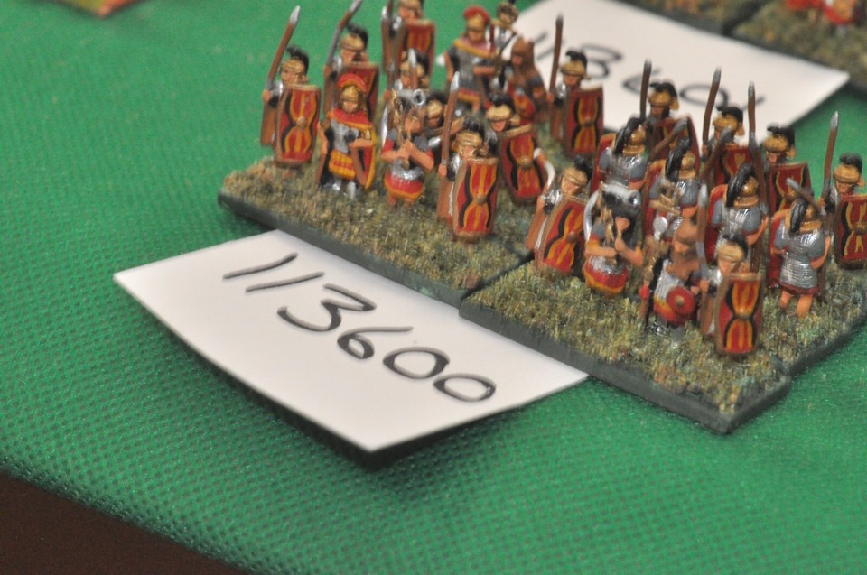 15mm roman era / roman - legionaries 24 figs - inf (113600) | eBay