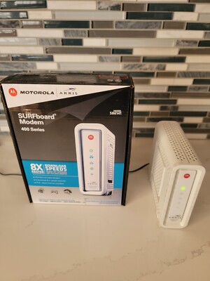 Modem Motorola ARRIS SURFboard SB6141 Docsis 3.0 Cable | eBay