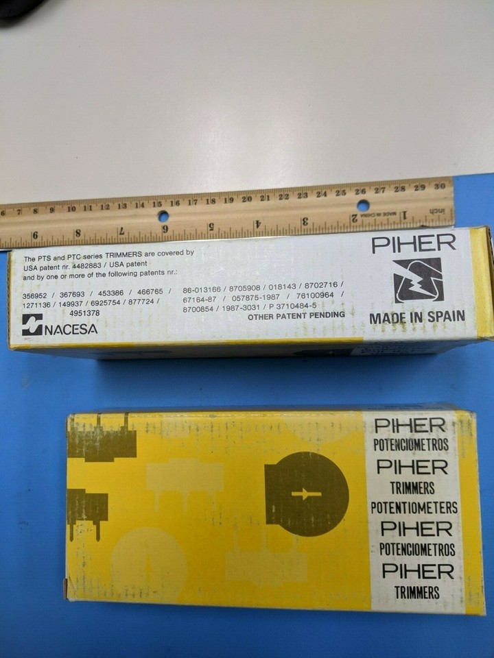 (500 pcs) Trimmer Resistors , PTC10LH01-201A2020, Amphenol Piher, 200 ...