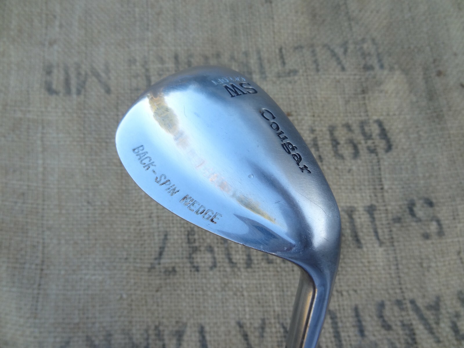 Cougar BACK-SPIN WEDGE 64° Sand Wedge ⛳ Steel Stiff | eBay