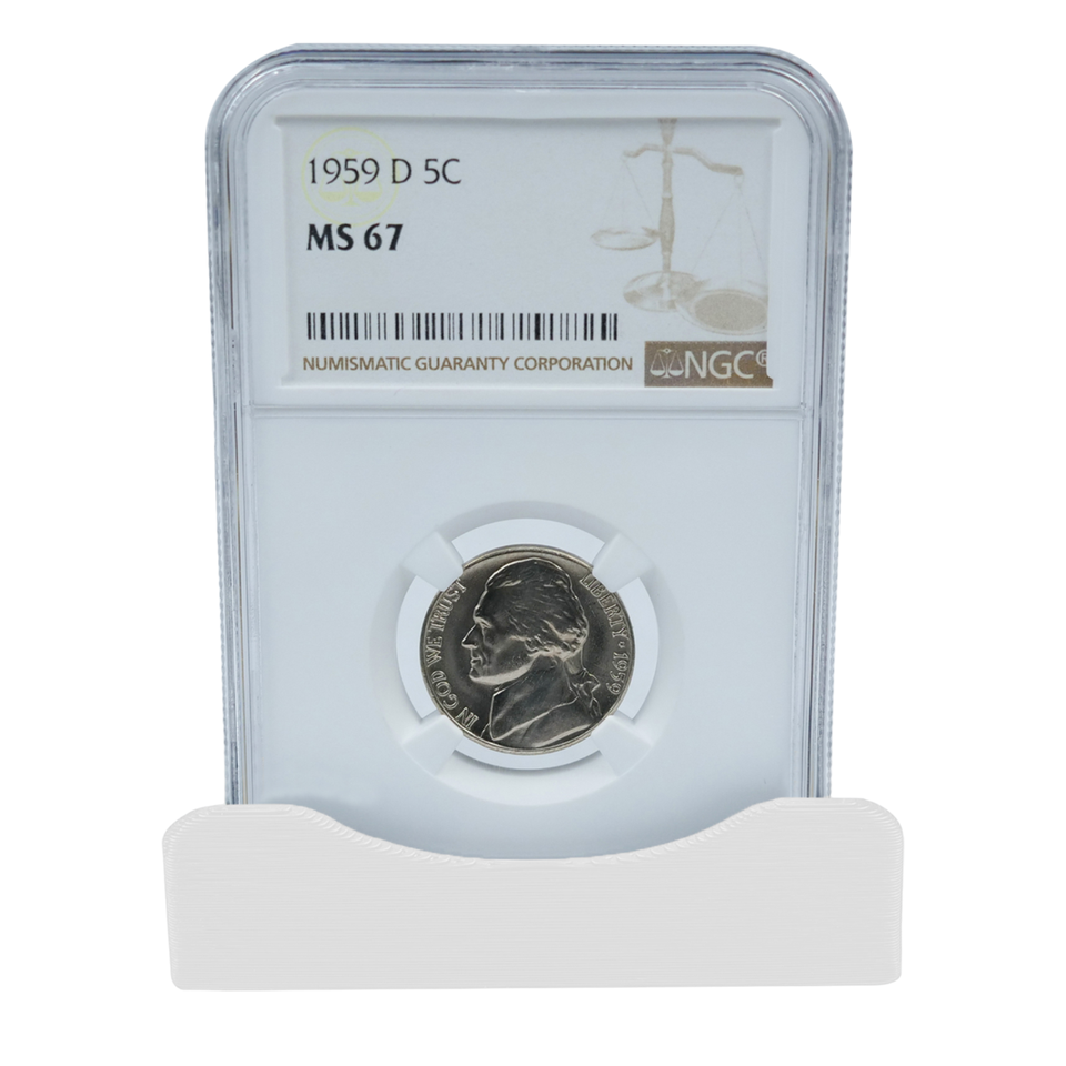 (10) PCGS Coin Slab Holder Display Stand NGC Coins Holders Case Storage ...