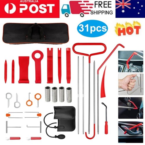 31Pcs Professional Auto Emergency Kit with Long Reach Grabber Car Door ...