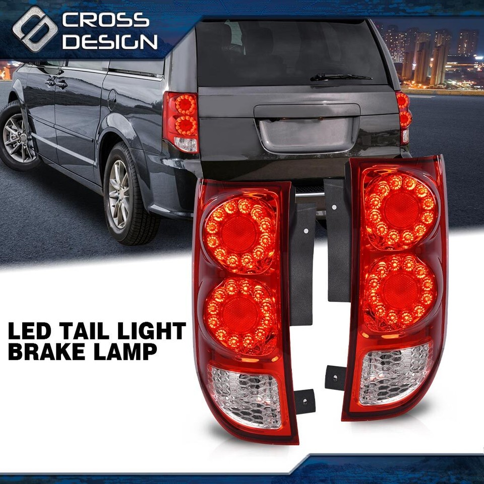 Fit For 2011-2020 Dodge Grand Caravan LED Tail Lights Lamp Driver ...