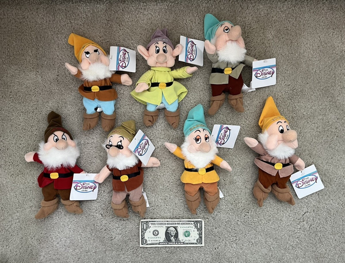Doc Seven Dwarfs A Celluloid Of Happy, Doc, And Sneezy From Snow White