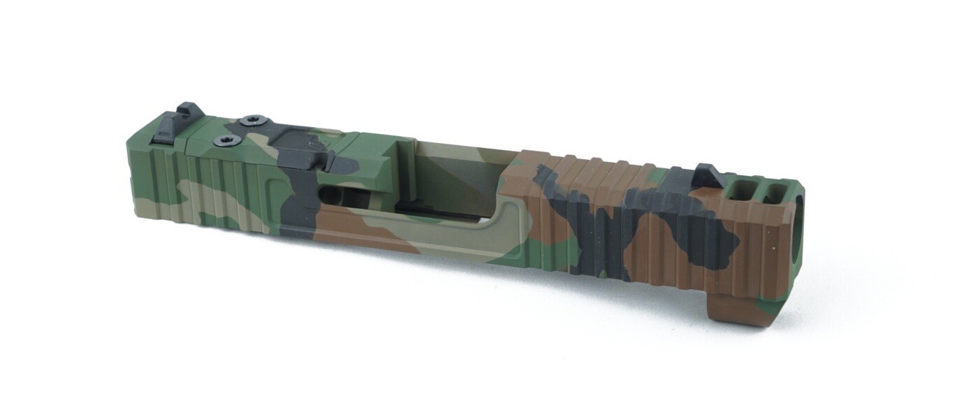 Glock 43x MOS optic Ready Ported Compensated | Grelly USA