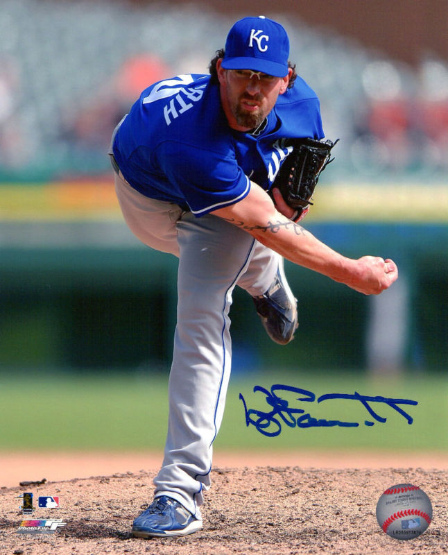 Kyle Farnsworth 2009-2010 Kansas City Royals Signed Autographed 8x10 ...