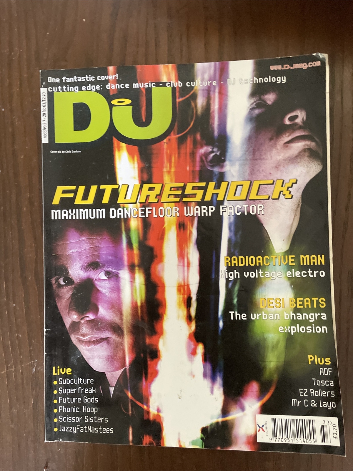 DJ MAG Magazine no 33 February 2003 EZ Rollers Tosca DnB Downtempo EDM ...