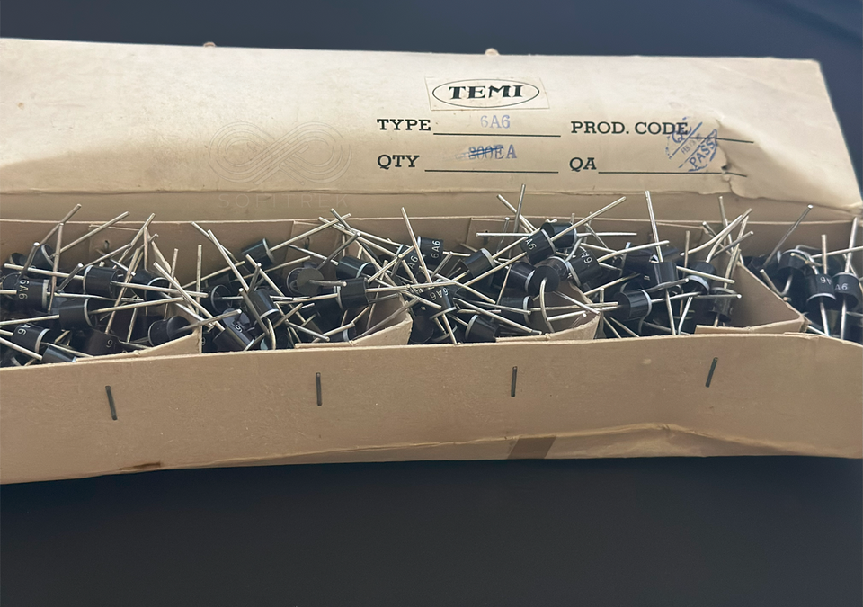 10Pcs 6A6 TEMI Axial Rectifier Diode 600V 6A R-6 Through Hole | eBay
