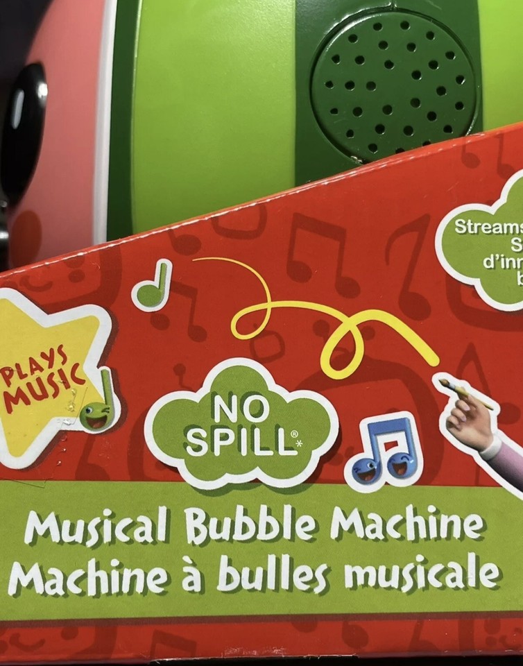 CoComelon Musical Bubble Machine Toy Baby Kids Toddler NON-TOXIC NO ...