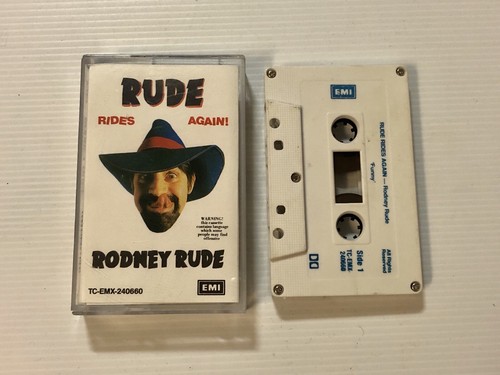 Rodney Rude – Rude Rides Again! 1986 Cassette Tape EMI (TC-EMX-240660 ...