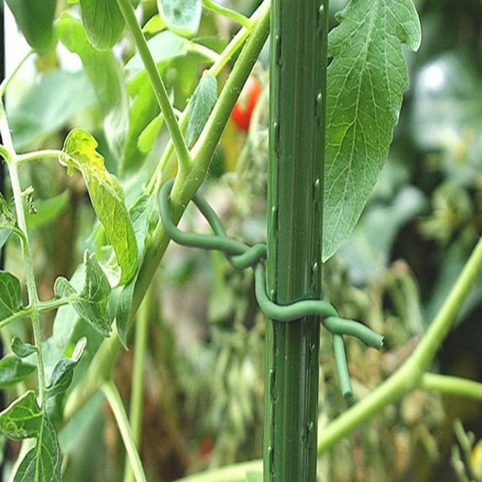 4 Bundles Stem Support Tie Gardening Wire Twist Ties for Plants Tomato ...