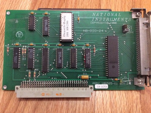 National Instruments NI NB-DIO-24 Apple NuBus Data Acquisition ...