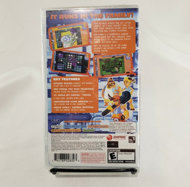 Pipe Mania (Sony PSP, 2008) for sale online | eBay