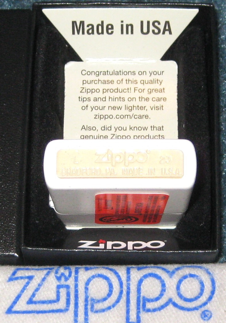 ZIPPO GAMING Lighter DOMINO DESIGN 46159 NEW Matte Color 540 MINT IN BOX