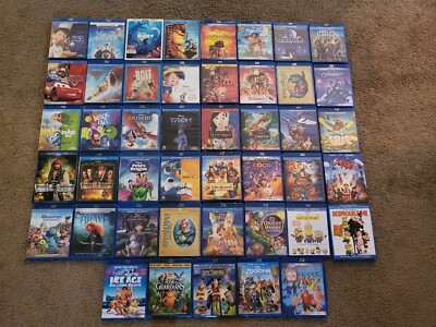BLU-RAY DVD Lot Pick From Disney Pixar Animated Kids Movies | eBay