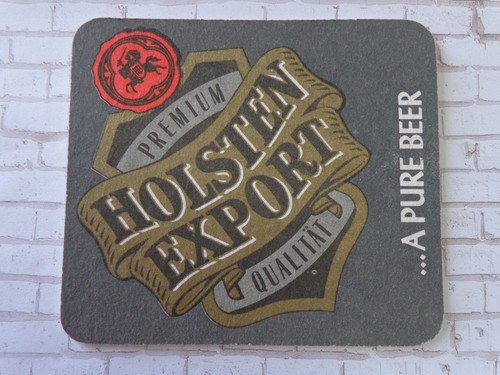 Beer Brewery COASTER ~ Brauerei HOLSTEN Premium Export Bier ~ Hamburg ...