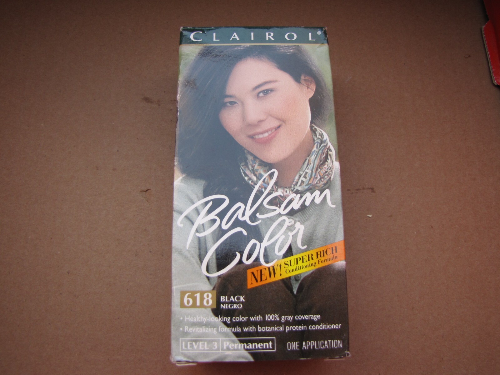 Clairol Balsam Hair Color Permanent Dye 618 Black for sale online | eBay