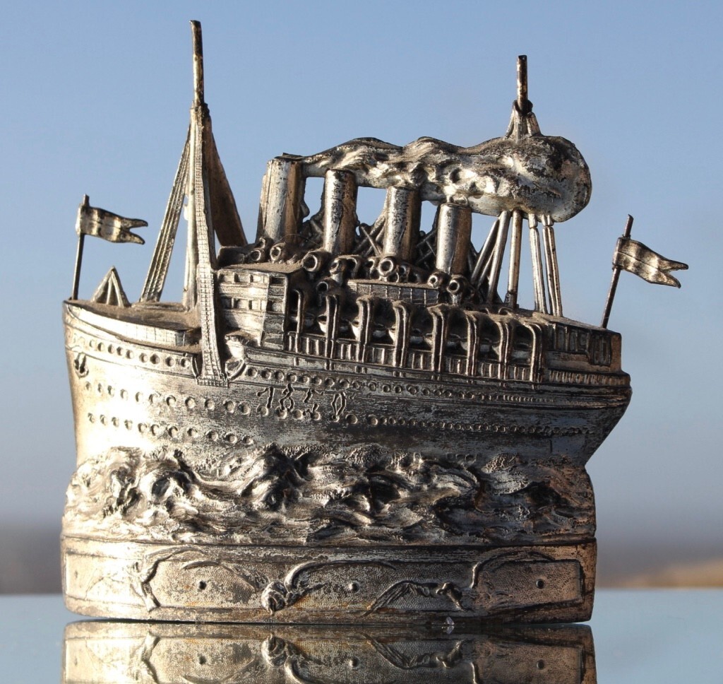 NORTH GERMAN LLOYD LINE SS KAISER DER GROSSE WILHELMSHAVEN PORT ...