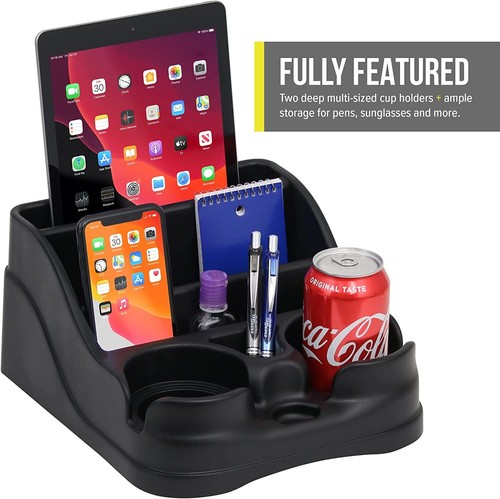 Universal Center Console Cup Holder Floor Drink Storage Organizer Auto ...