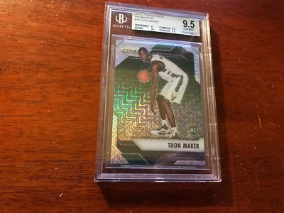 2016-17 PANINI PRIZM THON MAKER SILVER MOJO REFRACTOR BGS 9.5 GEM MINT ...